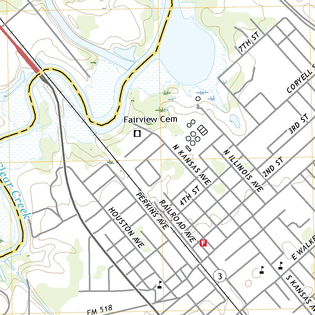 League City, TX (2019, 24000-Scale) Map by United States Geological ...