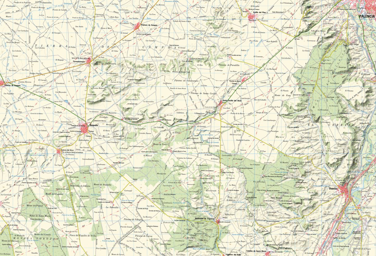 Dueñas (0311) Map by Instituto Geografico Nacional de Espana | Avenza Maps