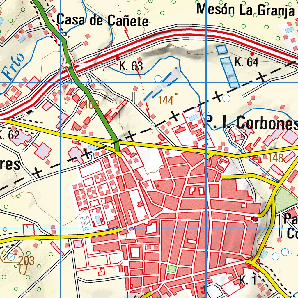 Marchena (1004) Map by Instituto Geografico Nacional de Espana | Avenza ...