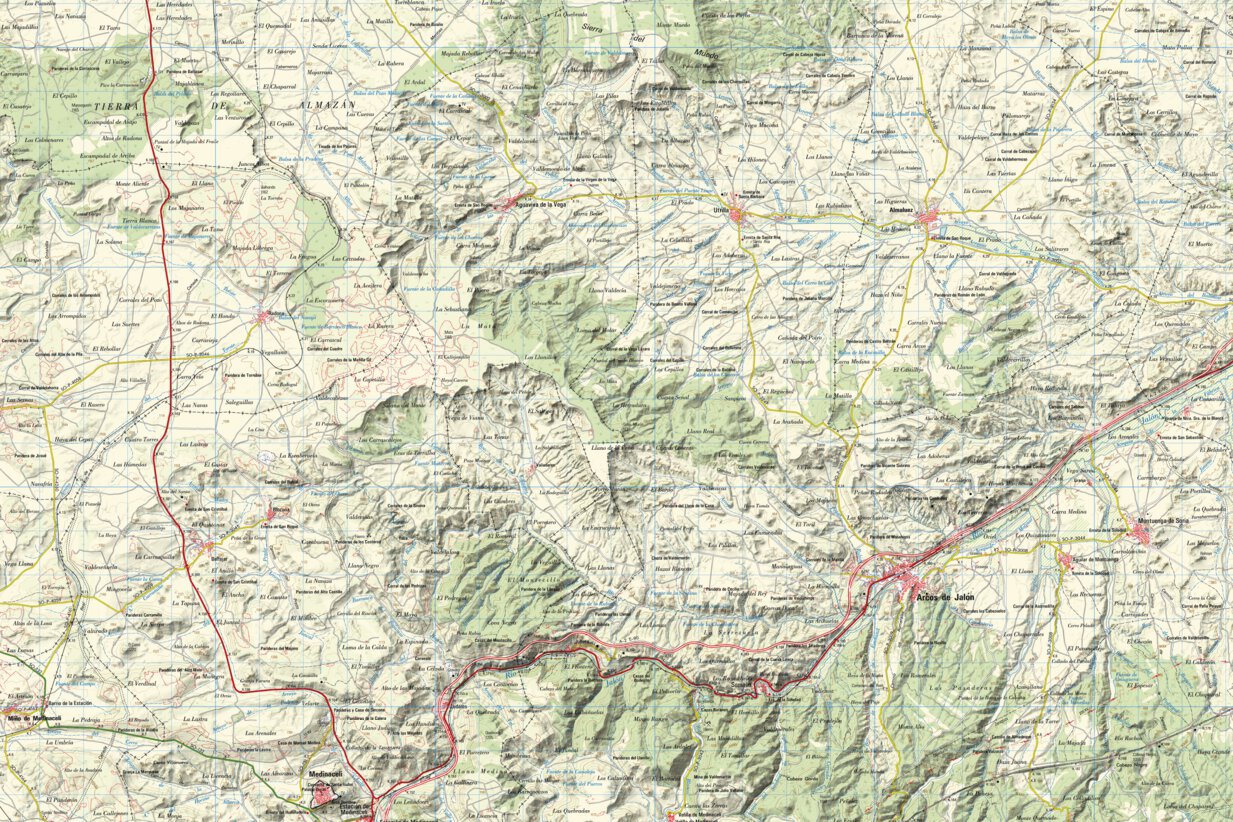 Arcos de Jalón (0435) Map by Instituto Geografico Nacional de Espana ...