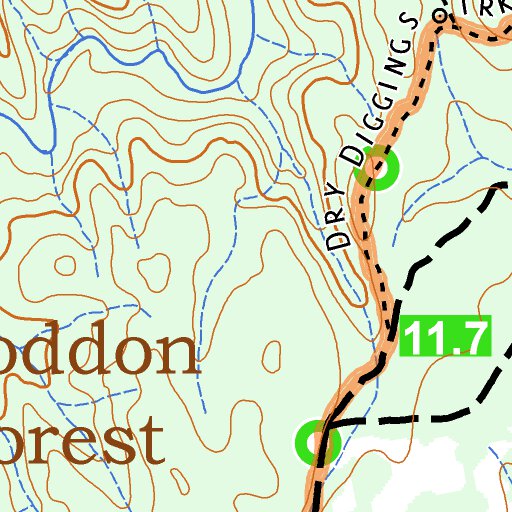 Limestone Track MTB Ride Circuit Map by MapSport Cartographic | Avenza Maps
