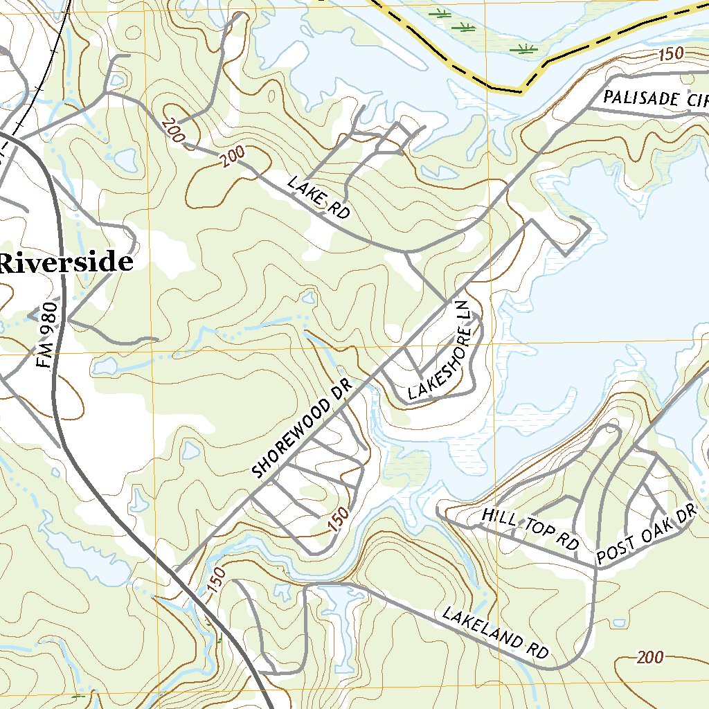 Riverside, TX (2019, 24000-Scale) Map by United States Geological ...