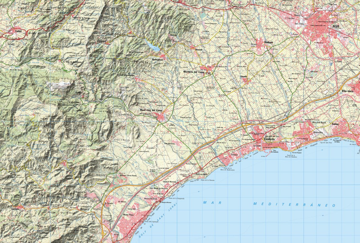 Reus (0472) Map by Instituto Geografico Nacional de Espana | Avenza Maps