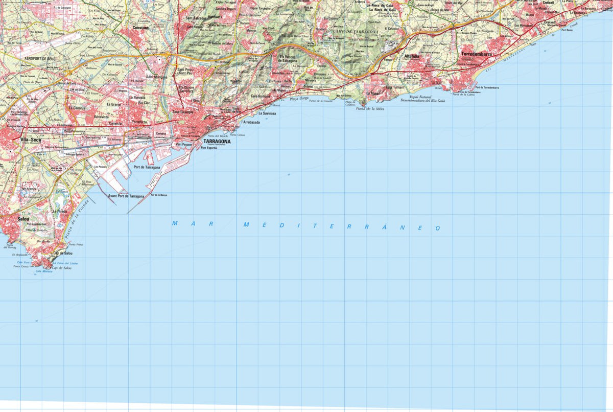 Tarragona (0473) Map by Instituto Geografico Nacional de Espana ...