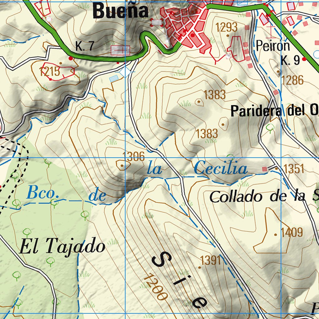 Monreal del Campo (0516) Map by Instituto Geografico Nacional de Espana ...
