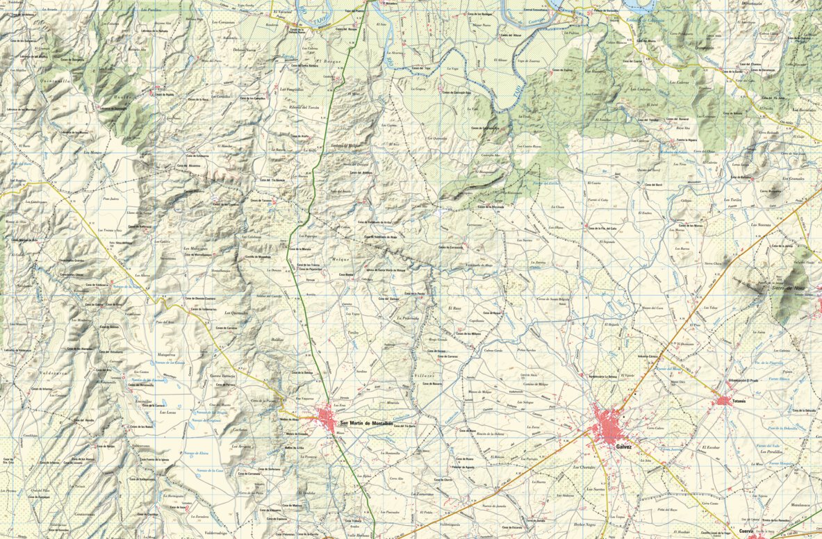 Gálvez (0656) Map by Instituto Geografico Nacional de Espana | Avenza Maps