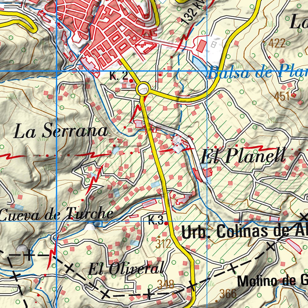 Cheste (0721) Map by Instituto Geografico Nacional de Espana | Avenza Maps