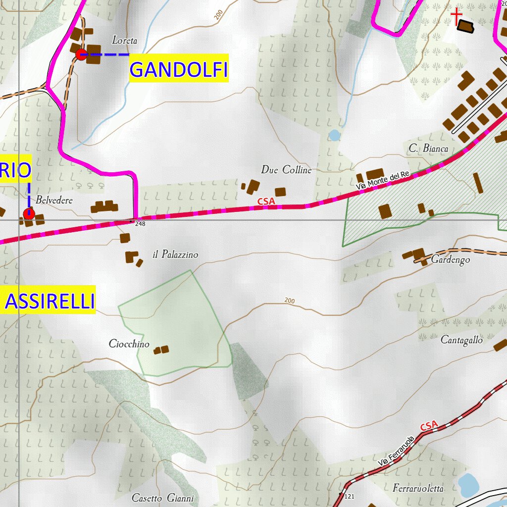 Sentiero del Vino Dozza Map by paolomontevecchi.it | Avenza Maps