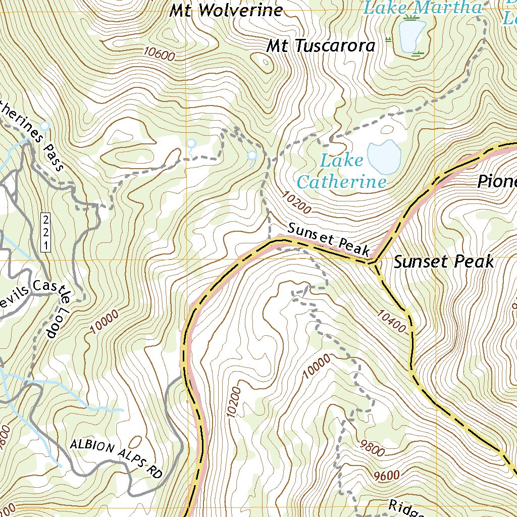 Brighton, UT (2020, 24000-Scale) Map by United States Geological Survey ...