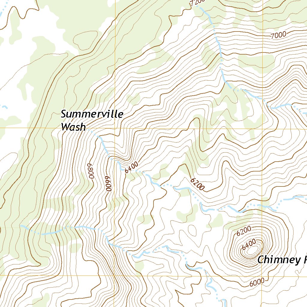 Chimney Rock, UT (2020, 24000-Scale) Map by United States Geological ...