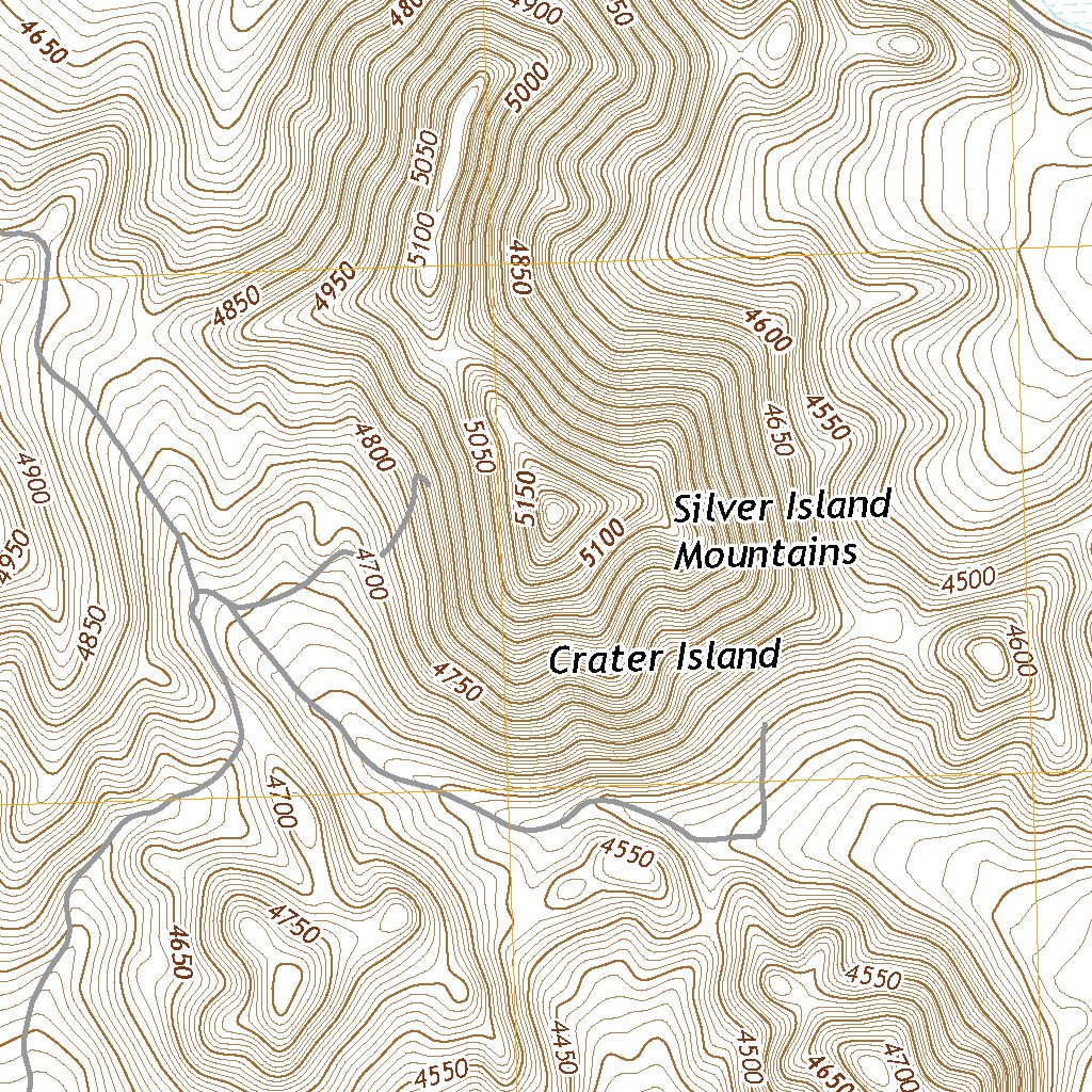 Crater Island East, UT (2020, 24000-Scale) Map by United States ...