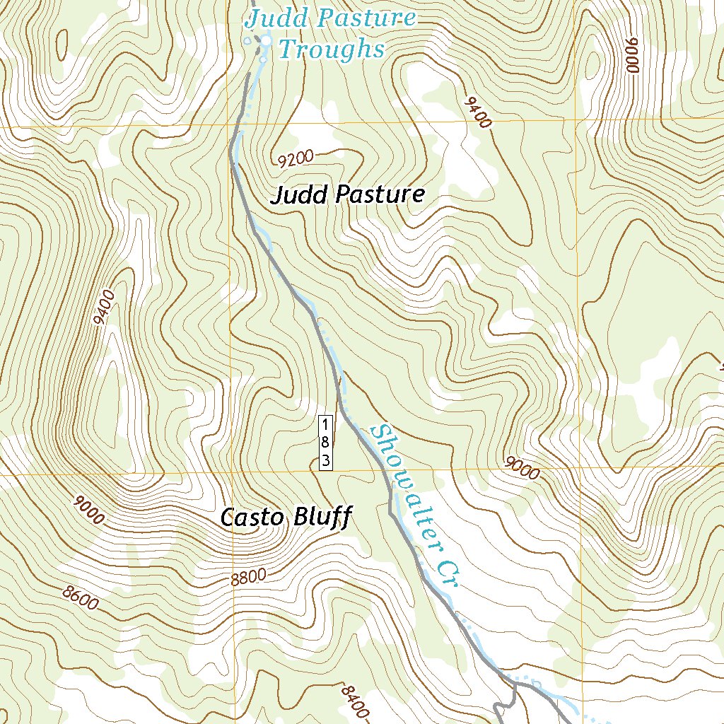 Flake Mountain West, UT (2020, 24000-Scale) Map by United States ...