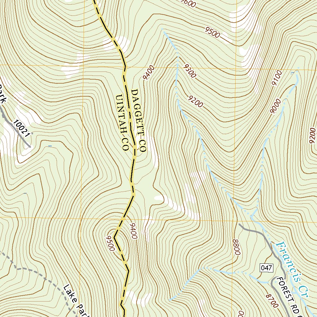 East Park Reservoir, UT (2020, 24000-Scale) Map by United States ...
