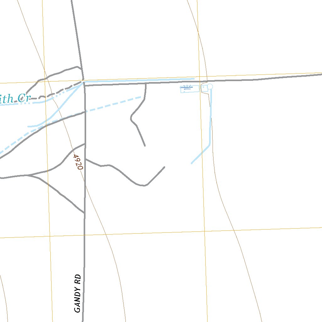 Gandy SW, UT (2020, 24000-Scale) Map by United States Geological Survey ...