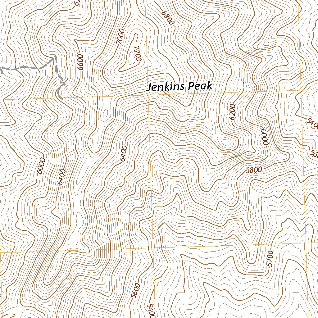Graham Peak, UT (2020, 24000-Scale) Map by United States Geological ...