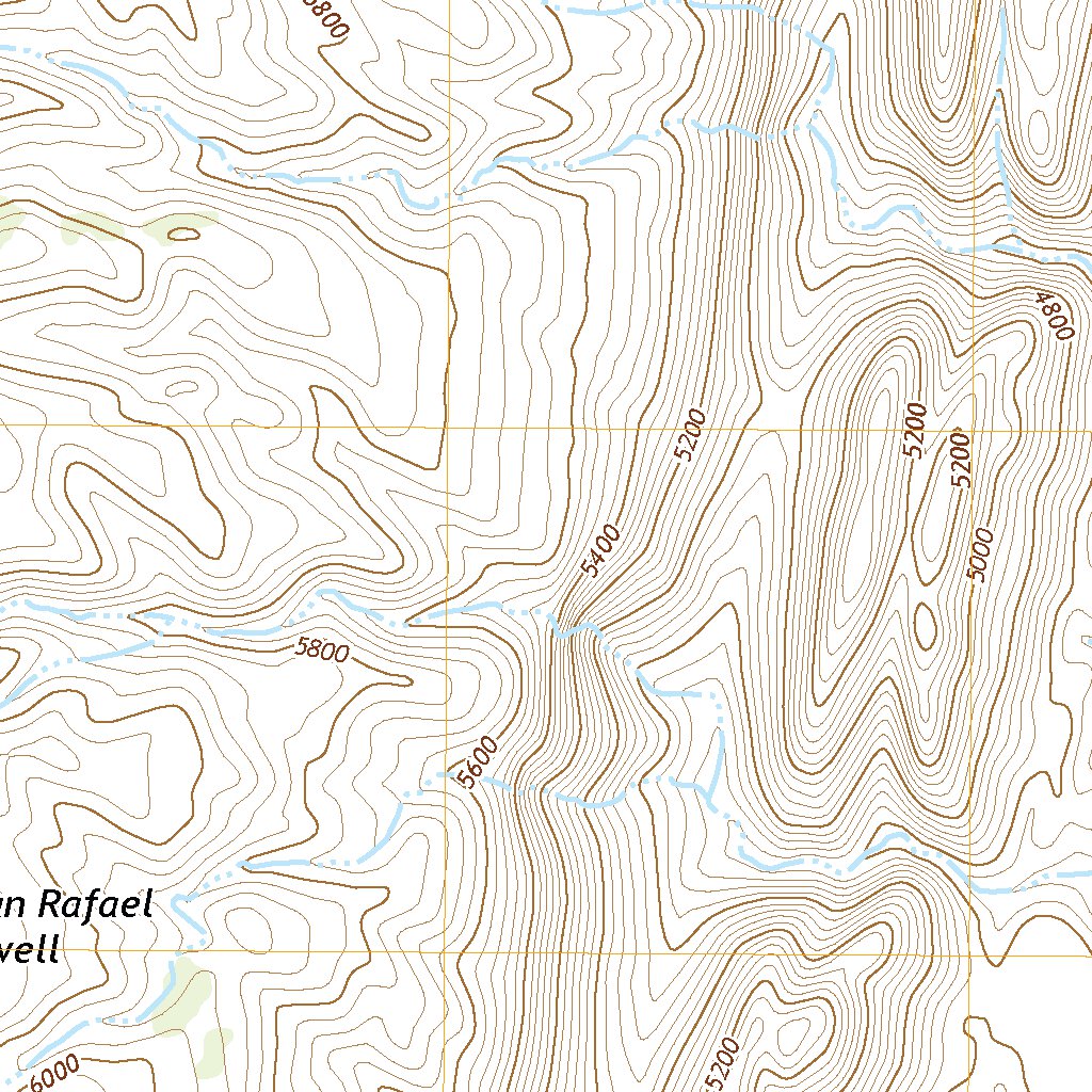 Greasewood Draw, UT (2020, 24000-Scale) Map by United States Geological ...