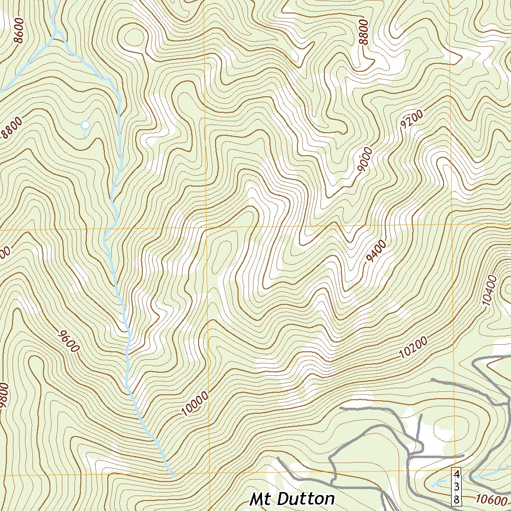 Mount Dutton, UT (2020, 24000-Scale) Map by United States Geological ...