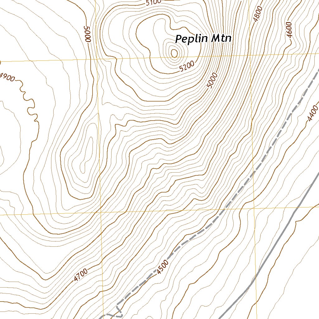 Peplin Flats, UT (2020, 24000-Scale) Map by United States Geological ...