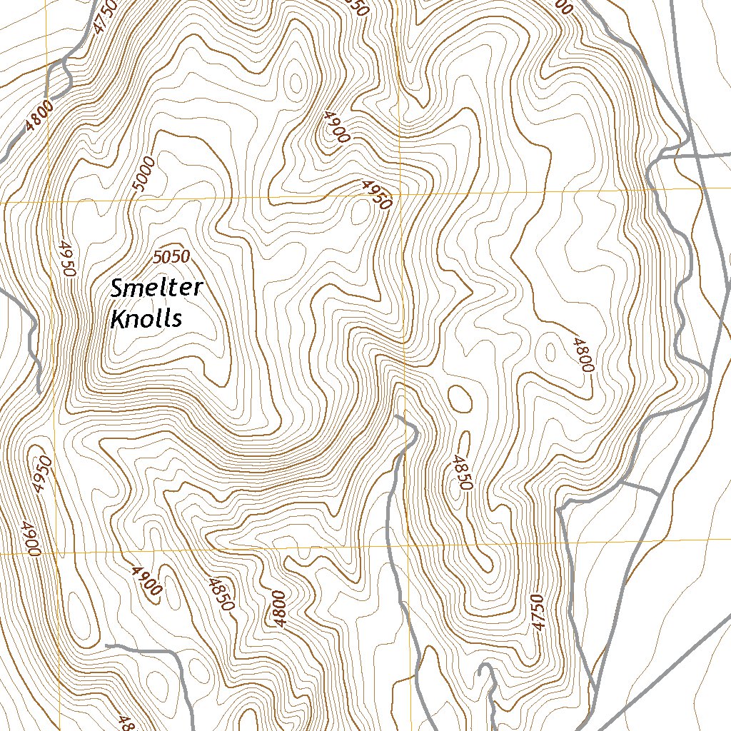 Smelter Knolls East, UT (2020, 24000-Scale) Map by United States ...