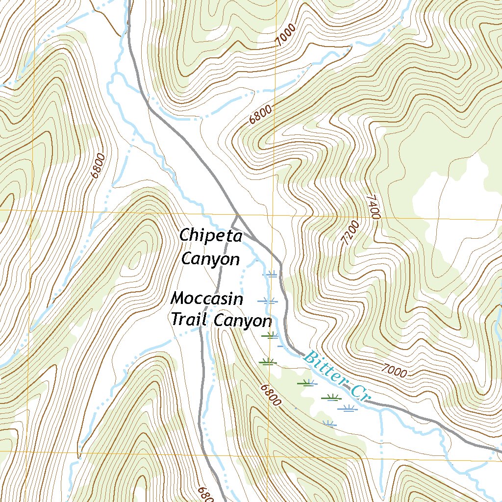 Tom Patterson Canyon, UT (2020, 24000-Scale) Map by United States ...