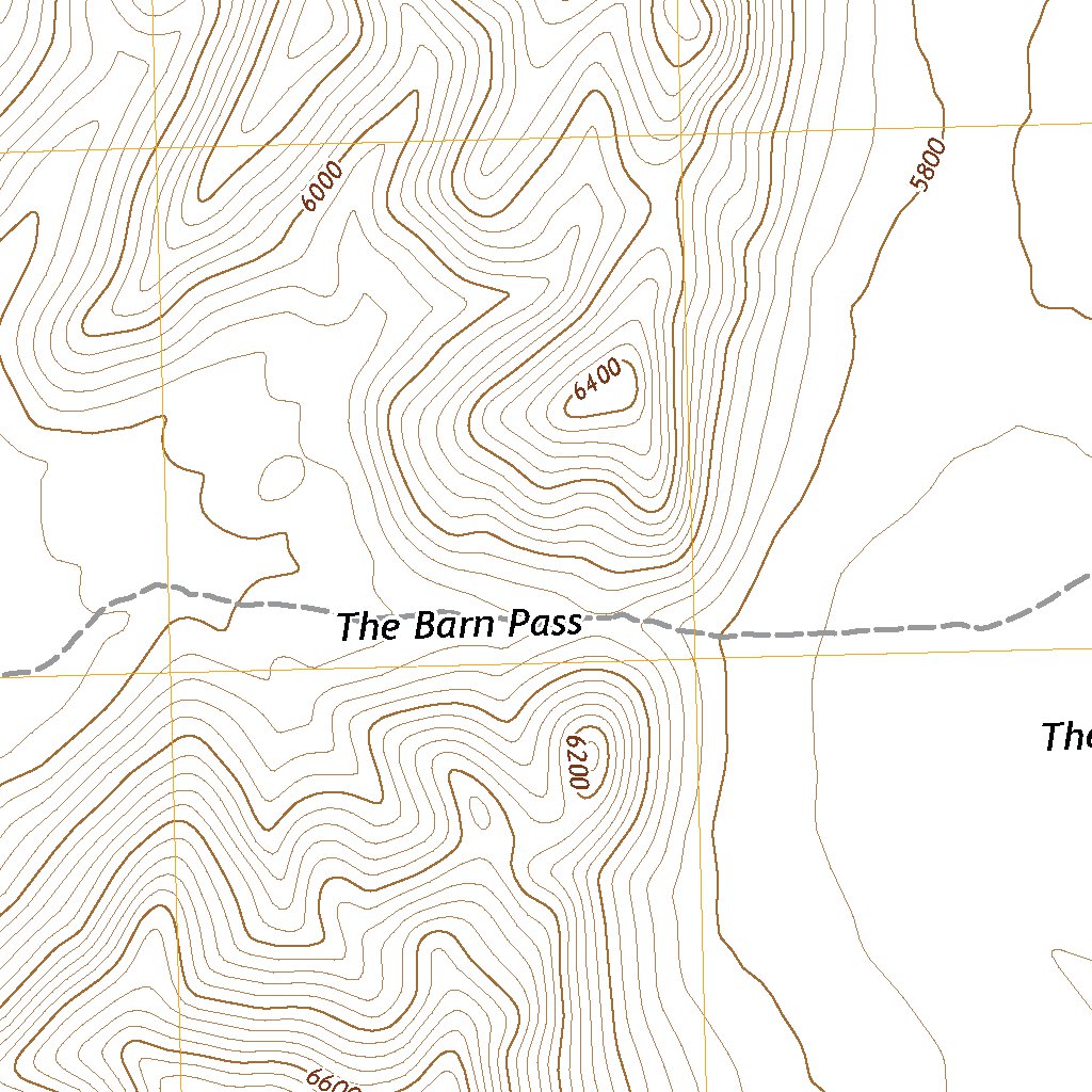The Barn, UT (2020, 24000-Scale) Map by United States Geological Survey ...