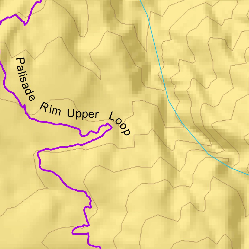 Palisade Plunge Trail Map by Bureau of Land Management - Colorado ...