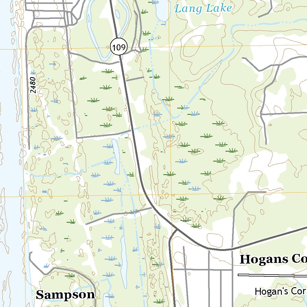 Copalis Beach, WA (2020, 24000-Scale) Map by United States Geological ...