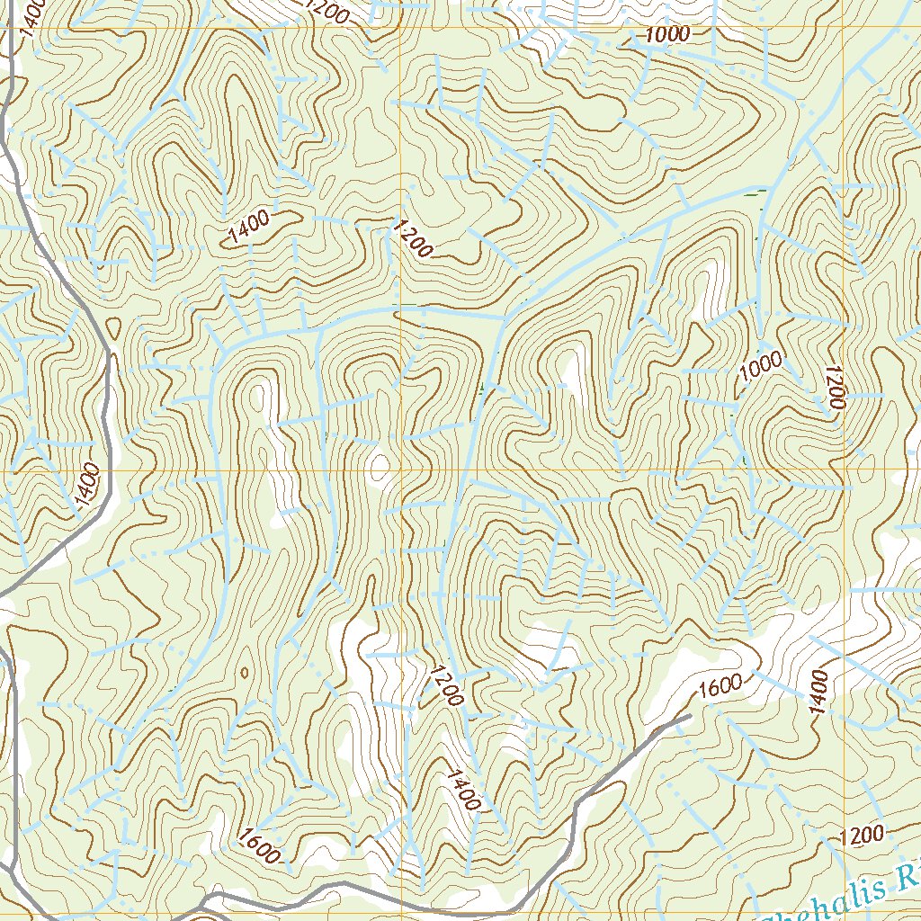 Elochoman Lake, WA (2020, 24000-Scale) Map by United States Geological ...