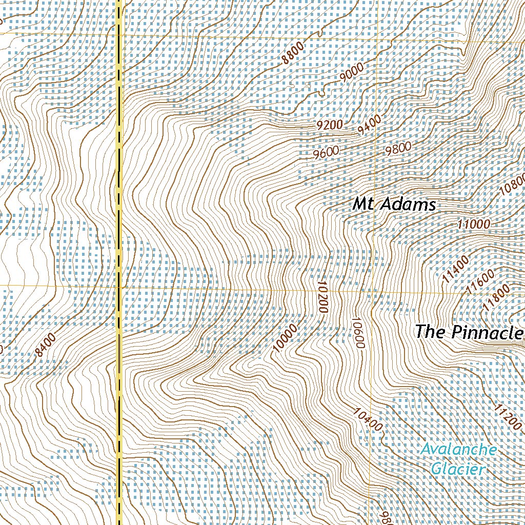 Mount Adams West, WA (2020, 24000-Scale) Map by United States ...