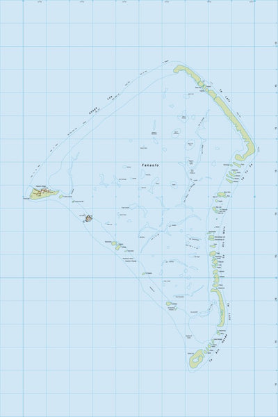 PI03 - Fakaofo Map by Land Information New Zealand | Avenza Maps