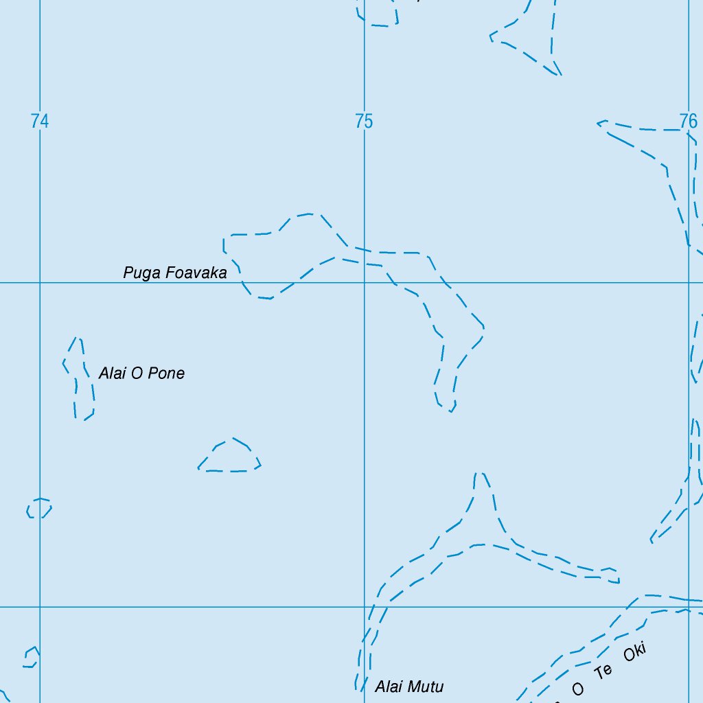 PI03 - Fakaofo Map by Land Information New Zealand | Avenza Maps