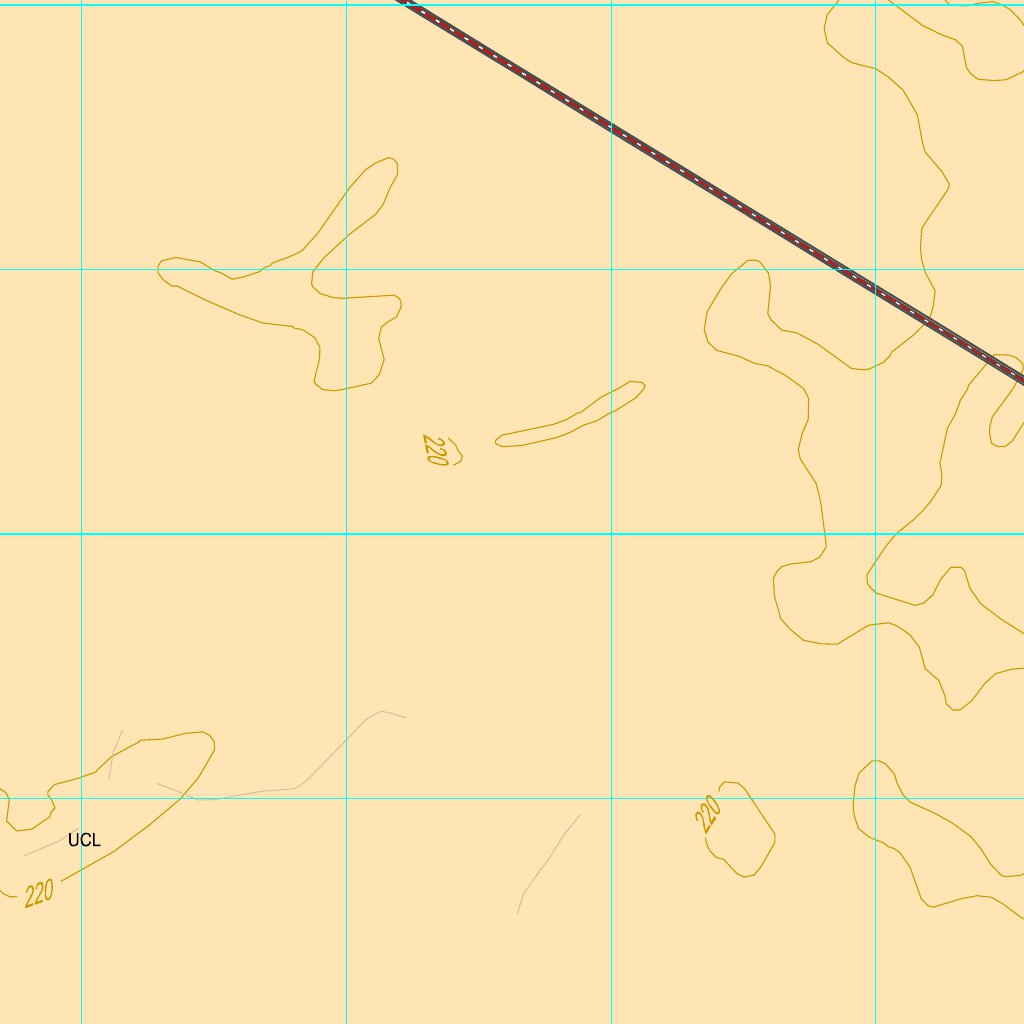 COG Series Map 1843-23: Bungabandi and Rochfort by Western Australia ...