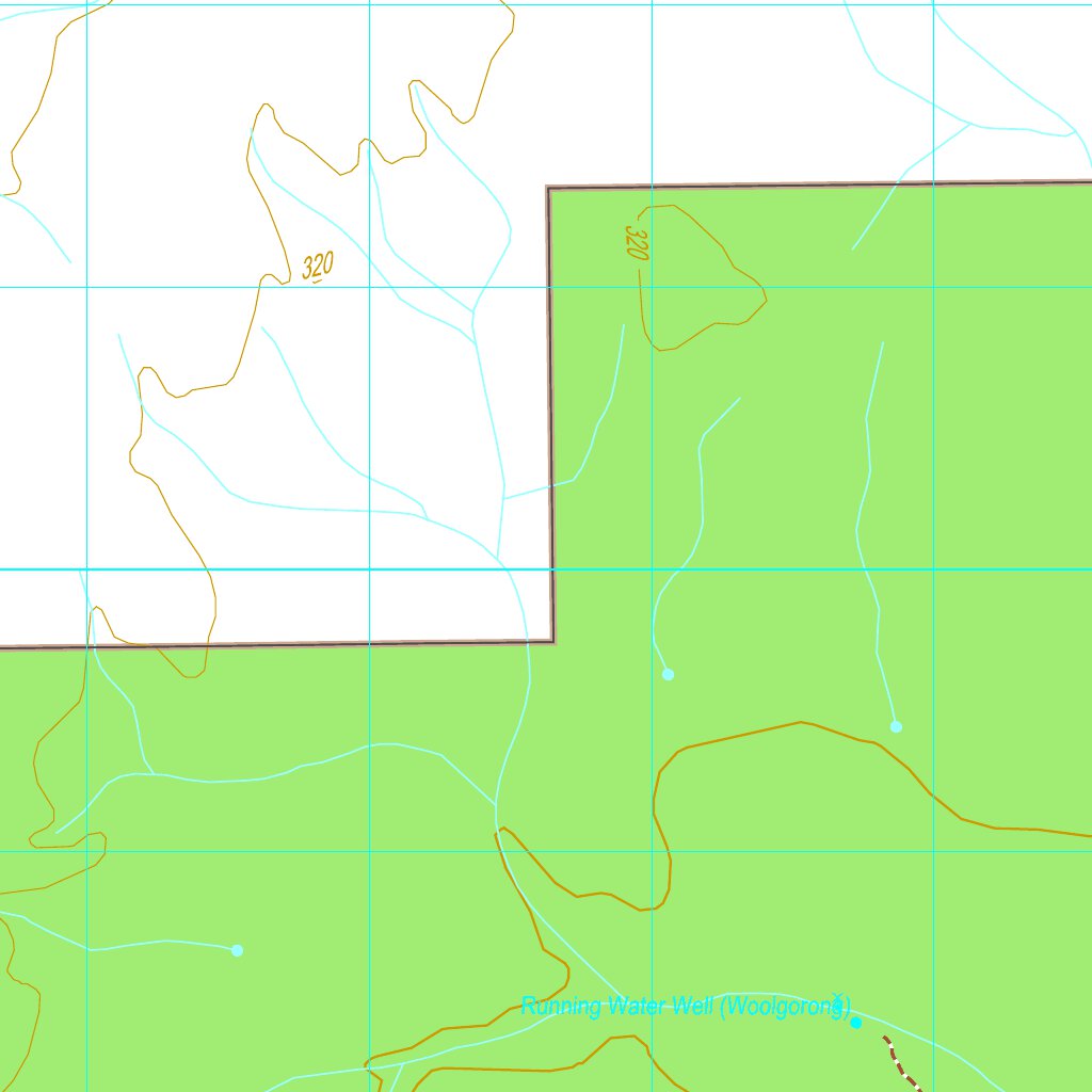COG Series Map 2042-23: Wandina and Tinderlong by Western Australia ...
