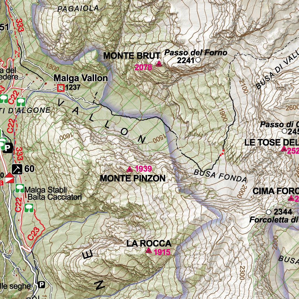 PI400 Parco Naturale Adamello Brenta - BUNDLE Carta Ufficiale del Parco ...