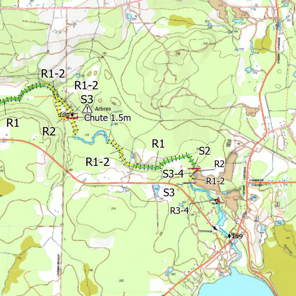 Rivière Yamaska Map by Canot Kayak Quebec | Avenza Maps