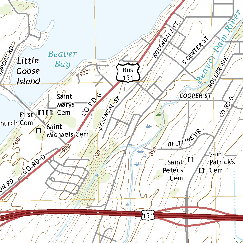 Beaver Dam, WI (2018, 24000-Scale) Map by United States Geological ...