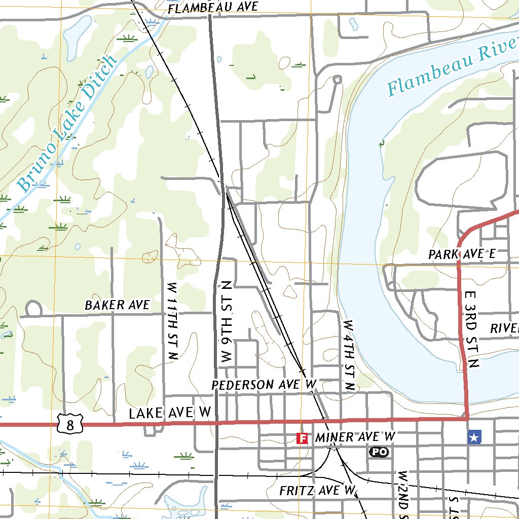 Ladysmith, WI (2018, 24000-Scale) Map by United States Geological ...