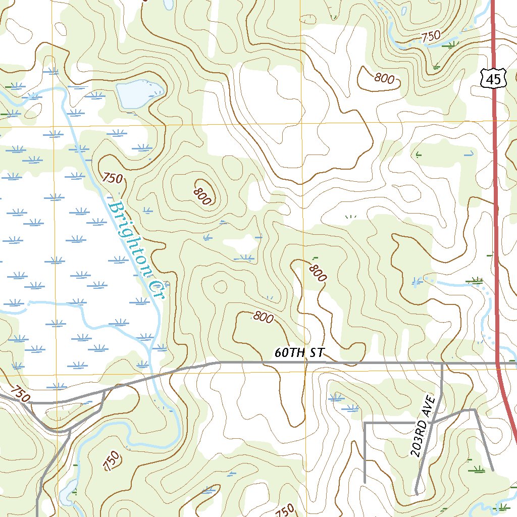 Paddock Lake, WI (2018, 24000-Scale) Map by United States Geological ...