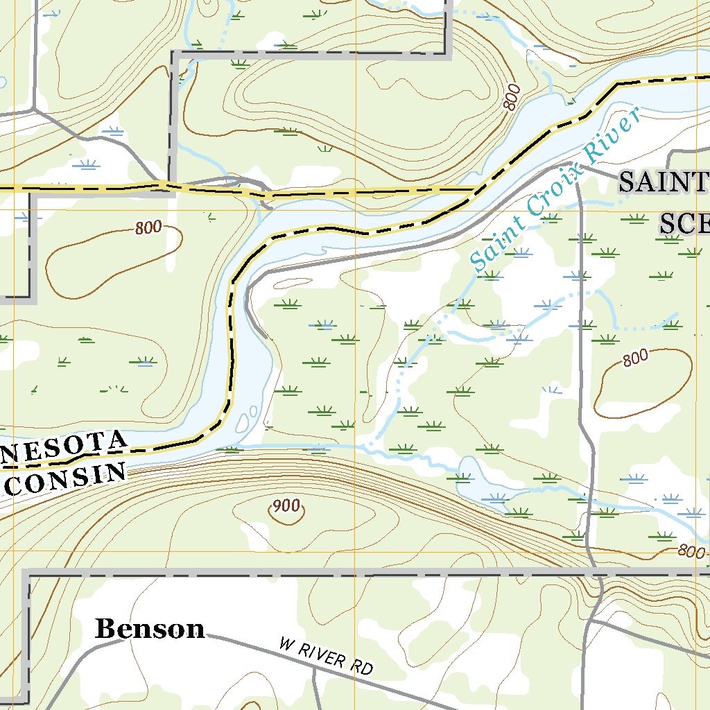 Randall, WI (2019, 24000-Scale) Map by United States Geological Survey ...