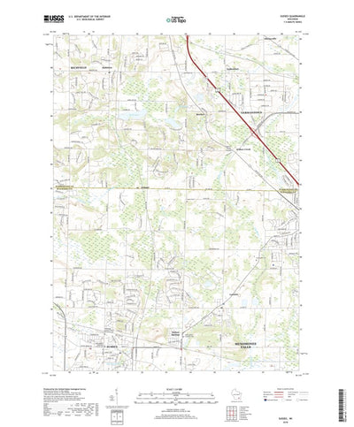 Sussex, WI (2018, 24000-Scale) Map by United States Geological Survey ...