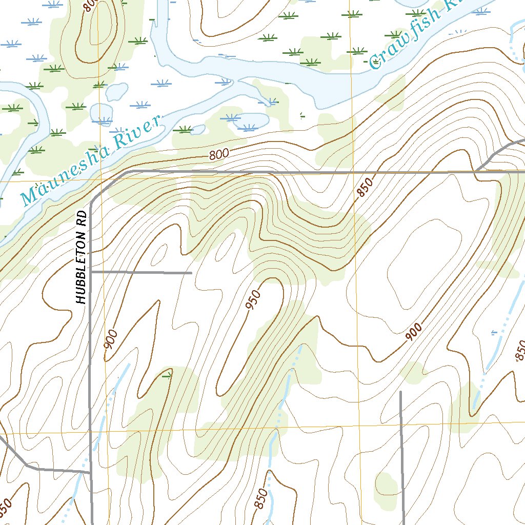 Waterloo, WI (2018, 24000-Scale) Map by United States Geological Survey ...