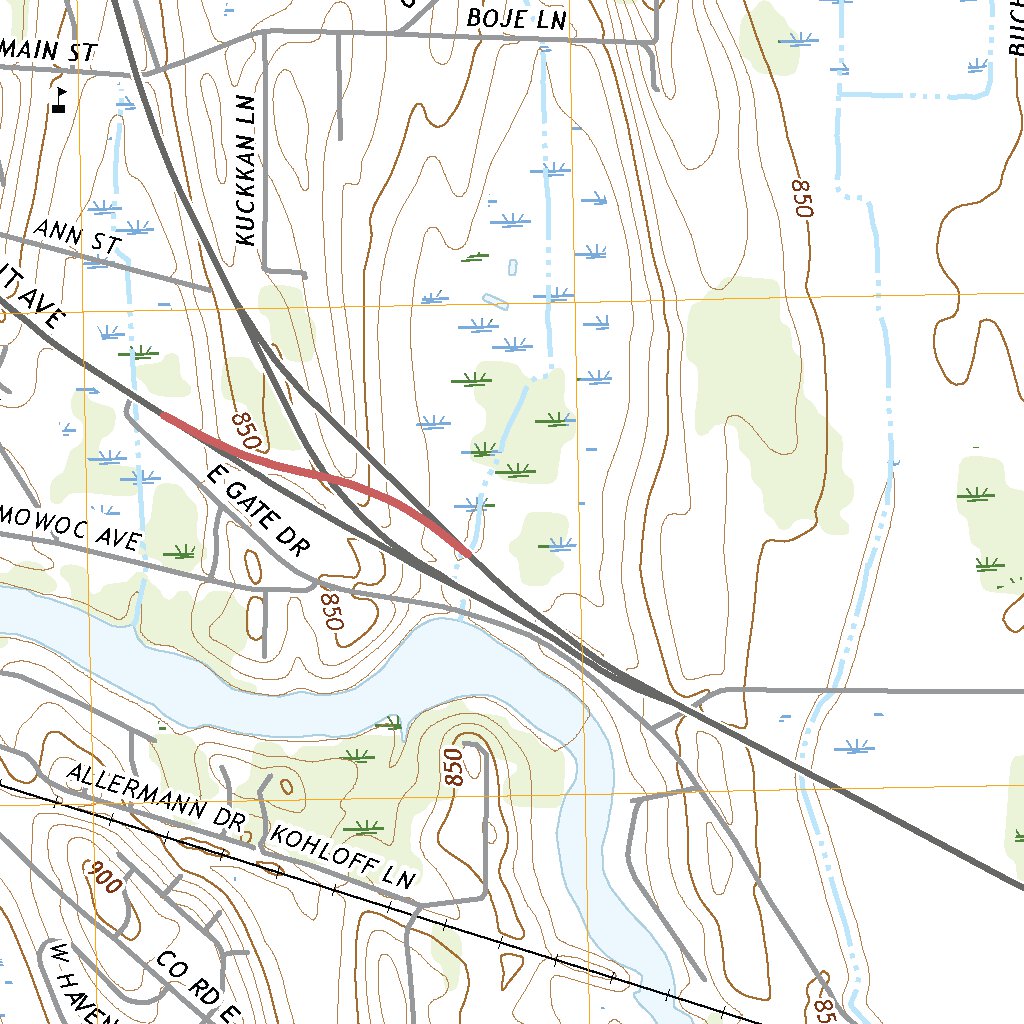 Watertown, WI (2018, 24000-Scale) Map by United States Geological ...