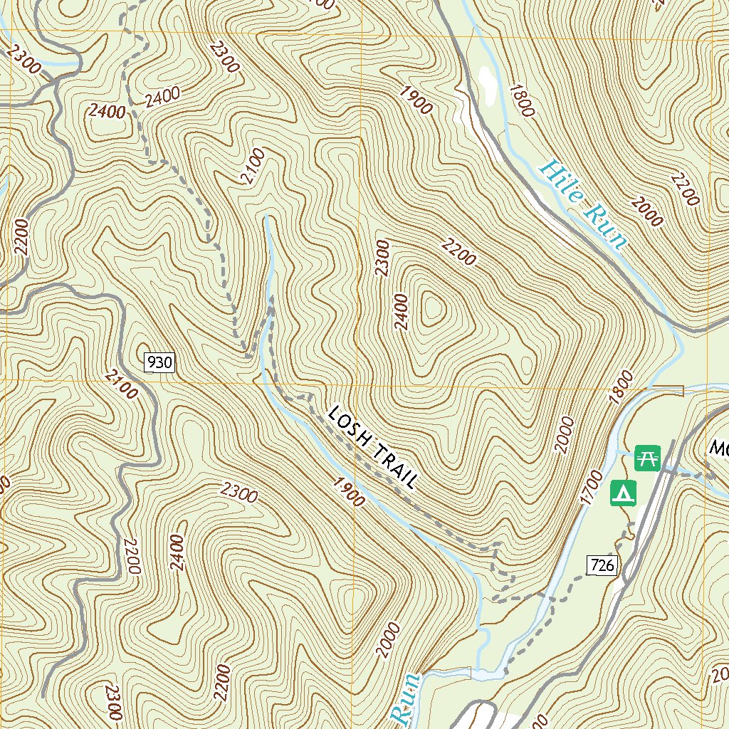Lead Mine, WV (2019, 24000-Scale) Map by United States Geological ...