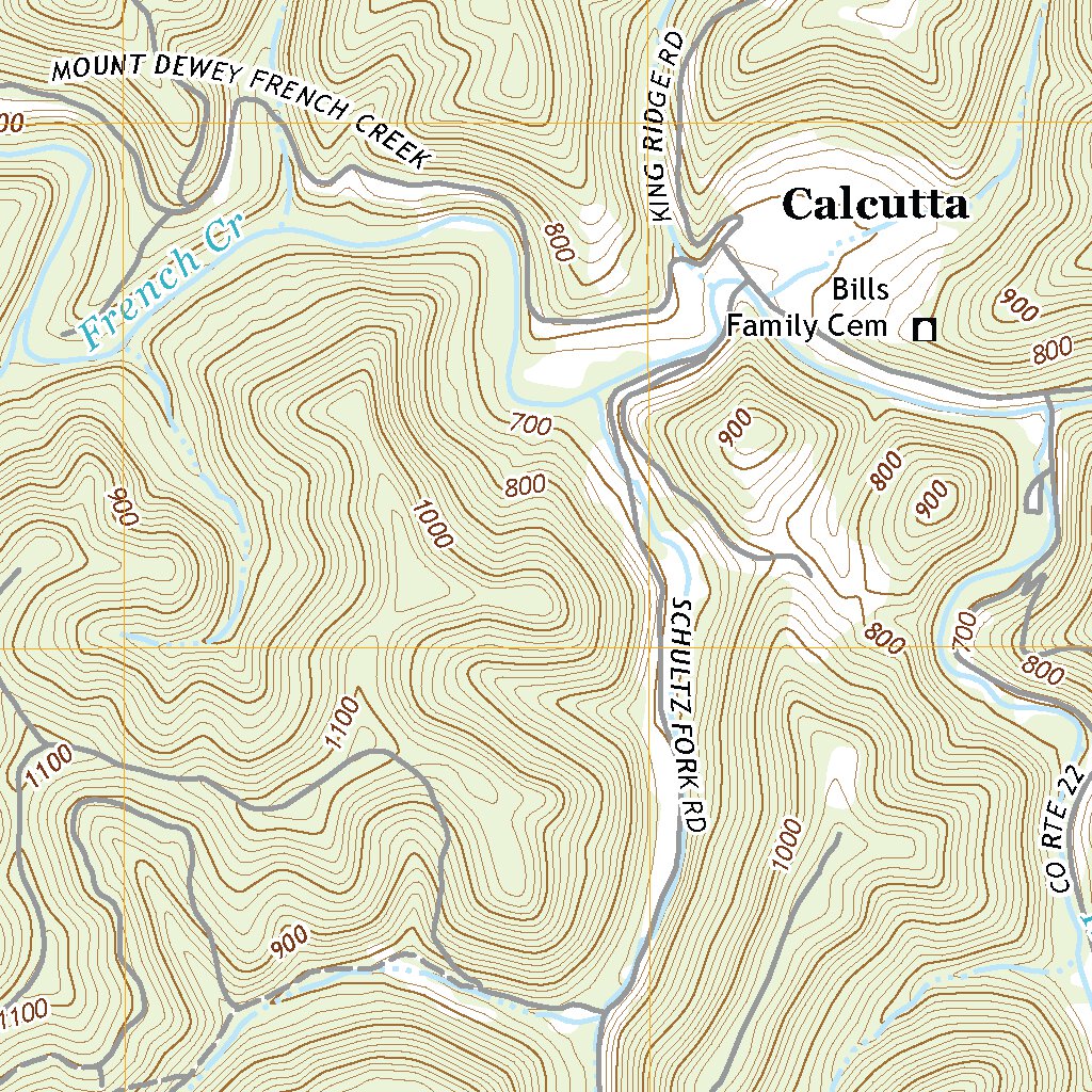 Schultz, WV (2019, 24000-Scale) Map by United States Geological Survey ...