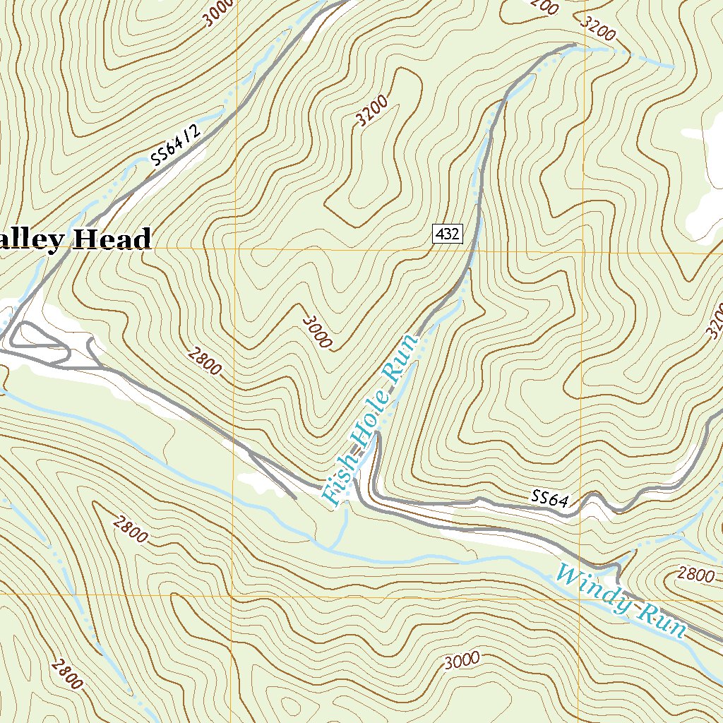 Valley Head, WV (2019, 24000-Scale) Map by United States Geological ...
