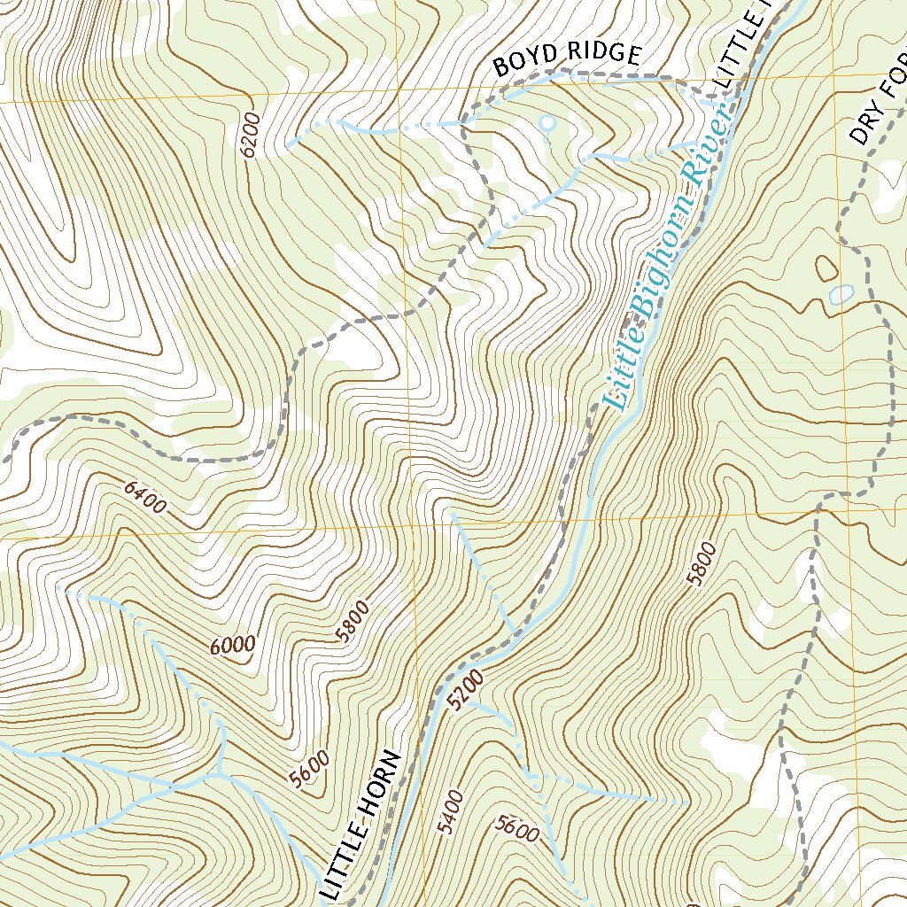 Bull Elk Park, WY (2017, 24000-Scale) Map by United States Geological ...