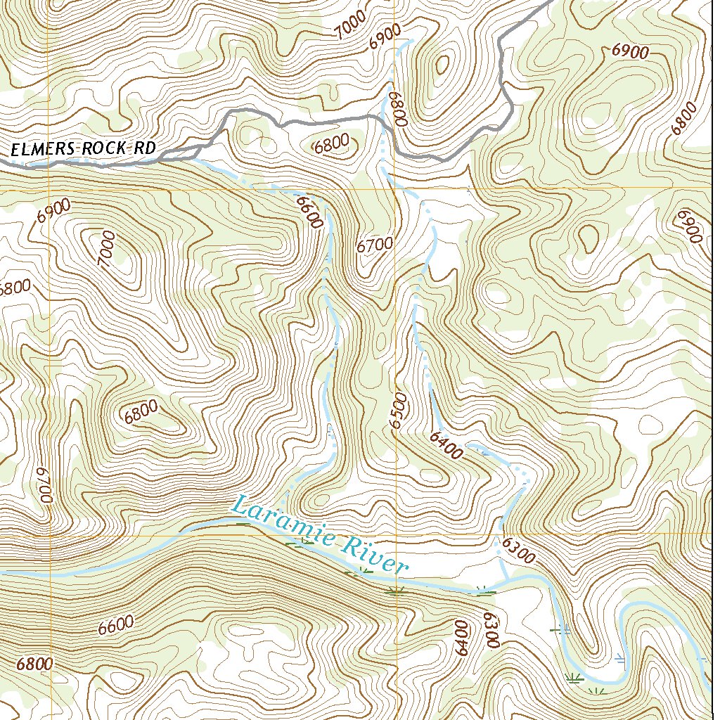 Bull Camp Peak, WY (2017, 24000-Scale) Map by United States Geological ...