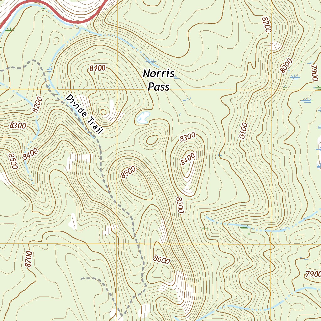 Craig Pass, WY (2017, 24000-Scale) Map by United States Geological ...