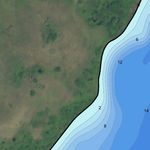 Kota Ray Reservoir - Williams County Map by North Dakota Game and Fish ...