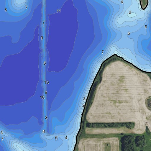 Big Mallard Marsh - Stutsman County Map by North Dakota Game and Fish ...